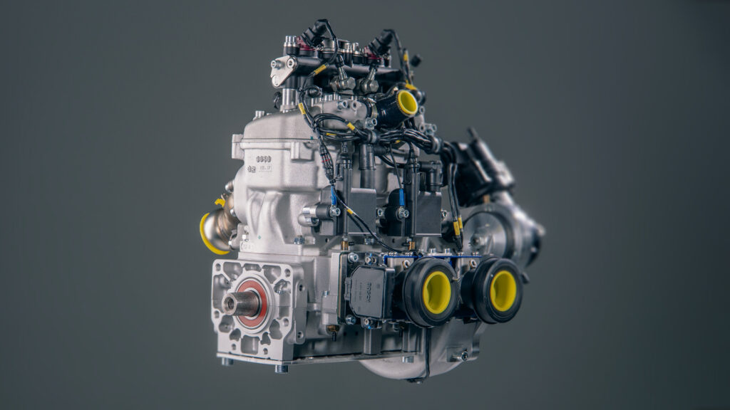 Hirth 3507 - 57HP Water-Cooled Engine with Heavy Fuel Capability