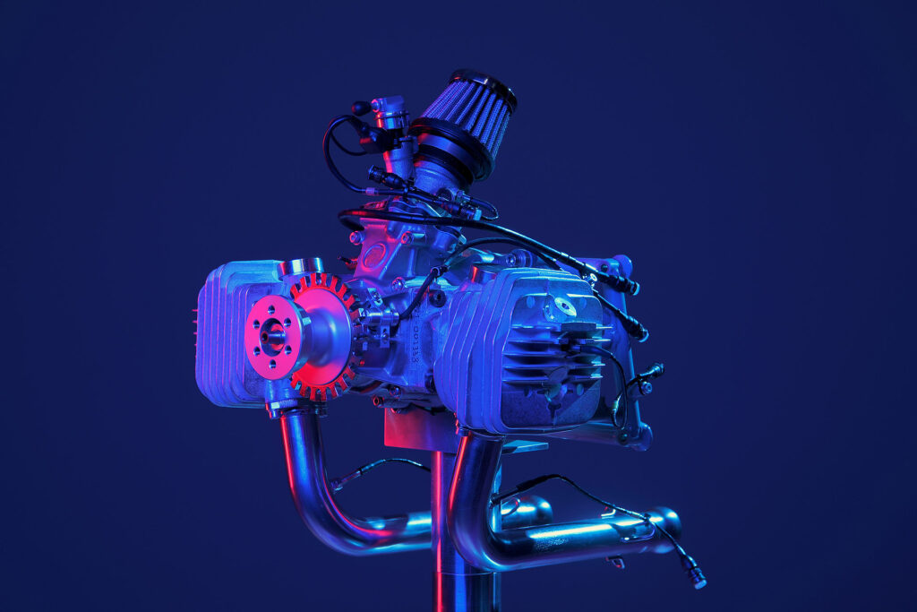 Hirth 4201 - Air-Cooled Two-Stroke Engine With 13.6HP